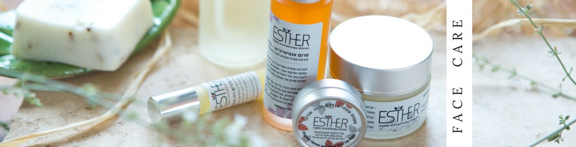 מוצרים לפנים – ESTHER organic Skincare