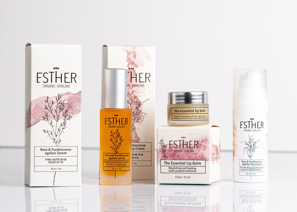 Rose and Frankincense Anti-Aging Face Cream – ESTHER organic Skincare